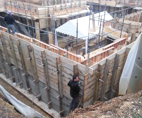 How to build a basement.